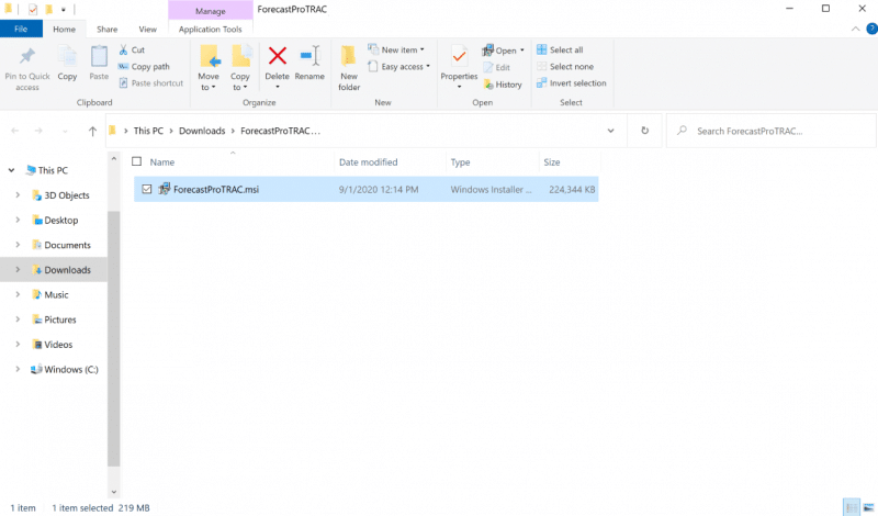 Download Center for Forecast Pro TRAC - Forecast Pro